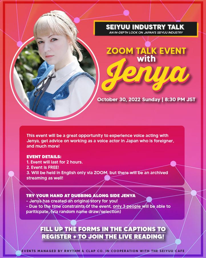 Talk Event with Russian Voice Actor Jenya | リズム＆クラップ株式会社
